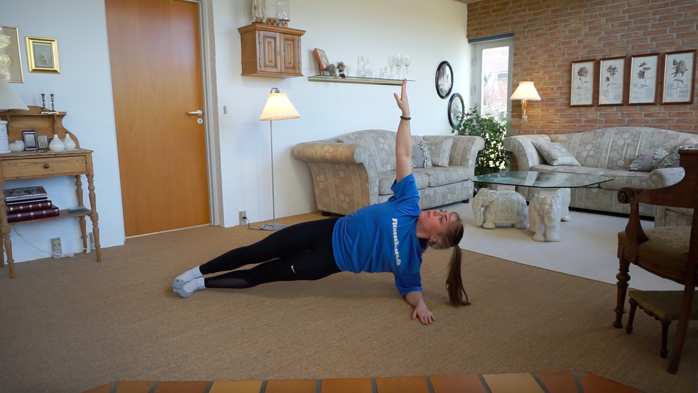 Plank With Torso Rotation - FitnessBasen